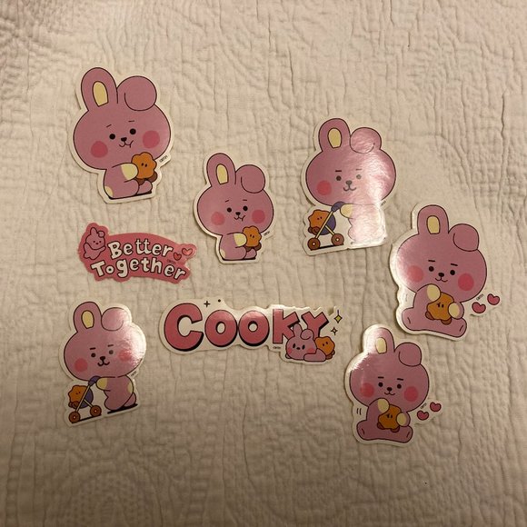 BTS | Toys | Bts Cooky Stickers | Poshmark